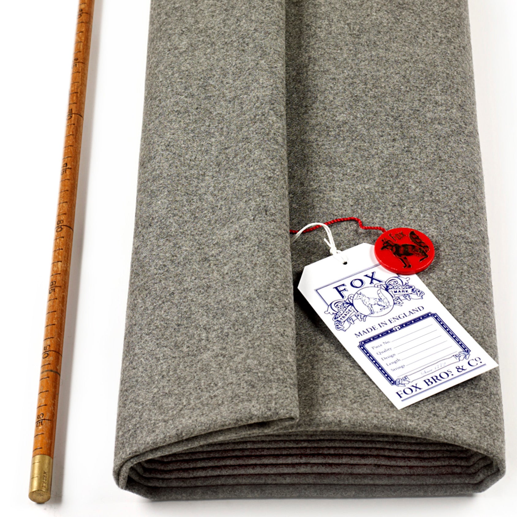 AF1 : The Original Authentic Flannel Soft Grey – Fox Brothers & Co Ltd