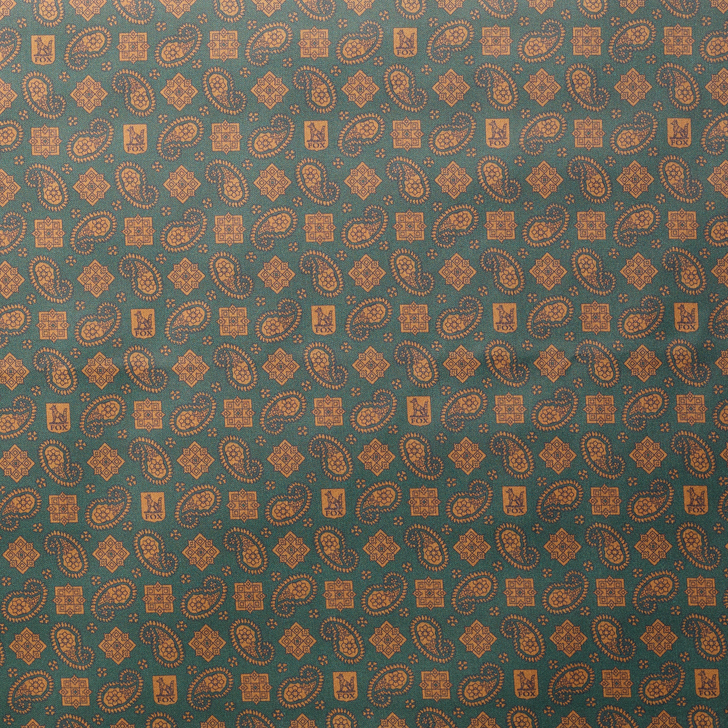 PL13 : Fox Lining Sage Shield Motif – Fox Brothers & Co Ltd