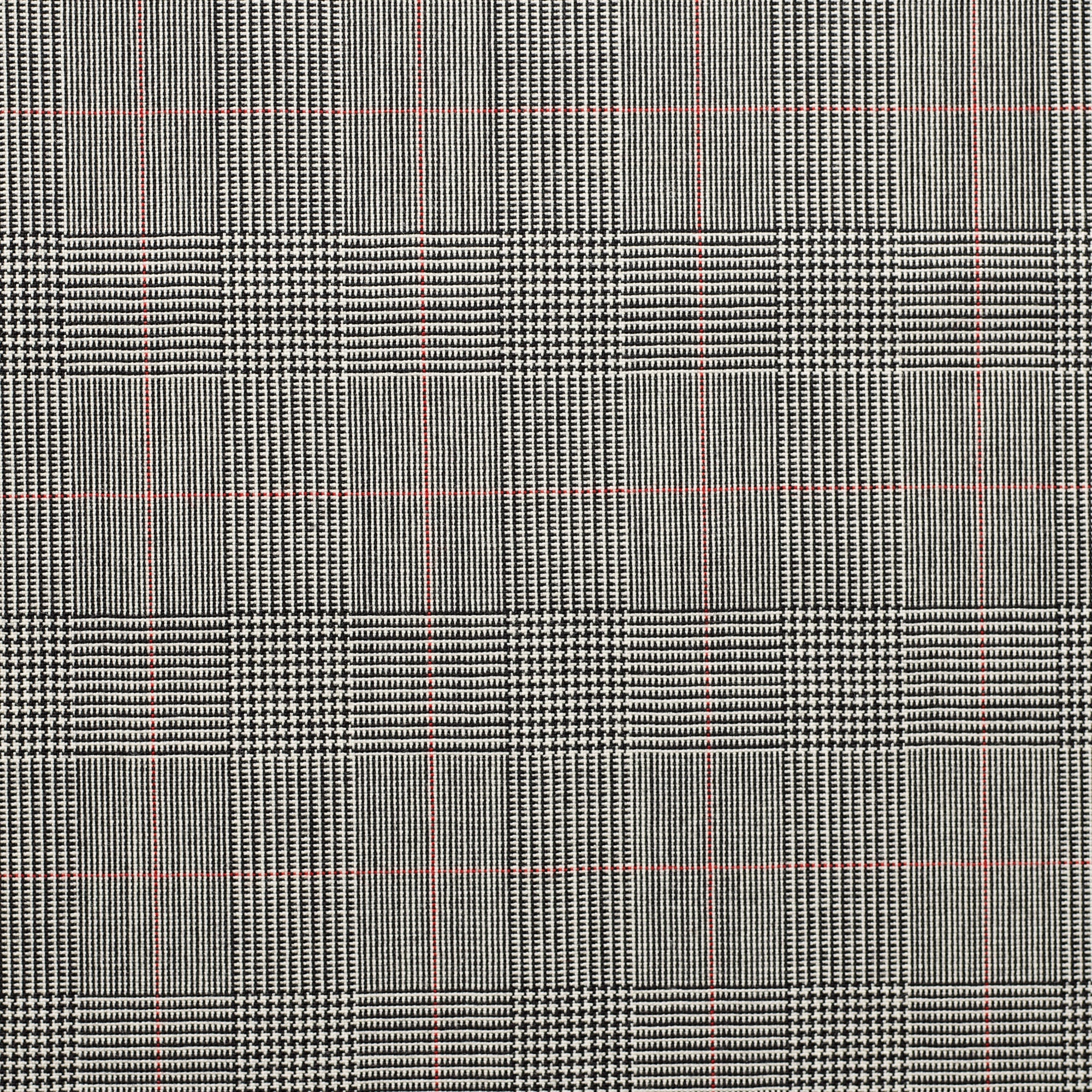 FC52 : Classic Glen Check with Red Deco Fox City – Fox Brothers & Co Ltd