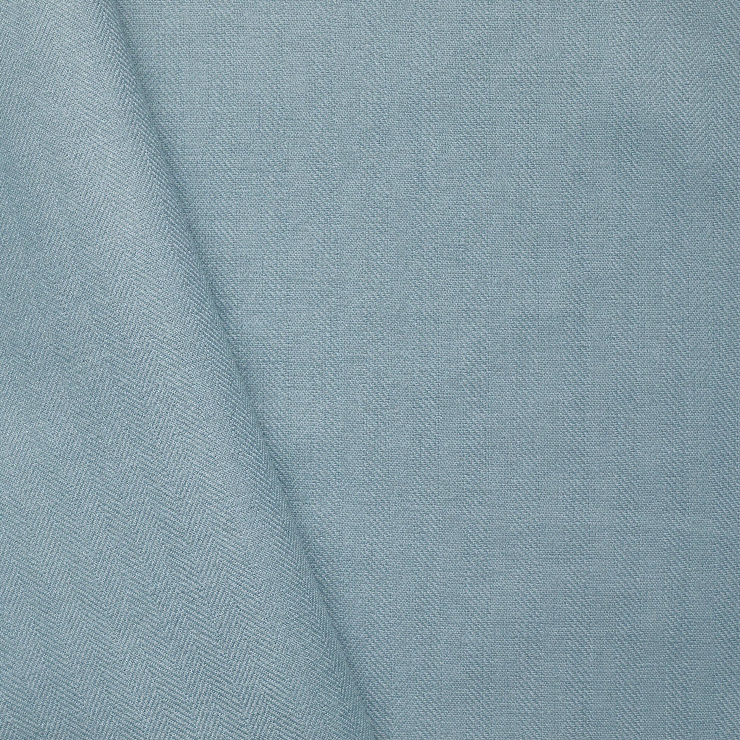 FL22 : Fox Linen Herringbone Light Blue – Fox Brothers & Co Ltd