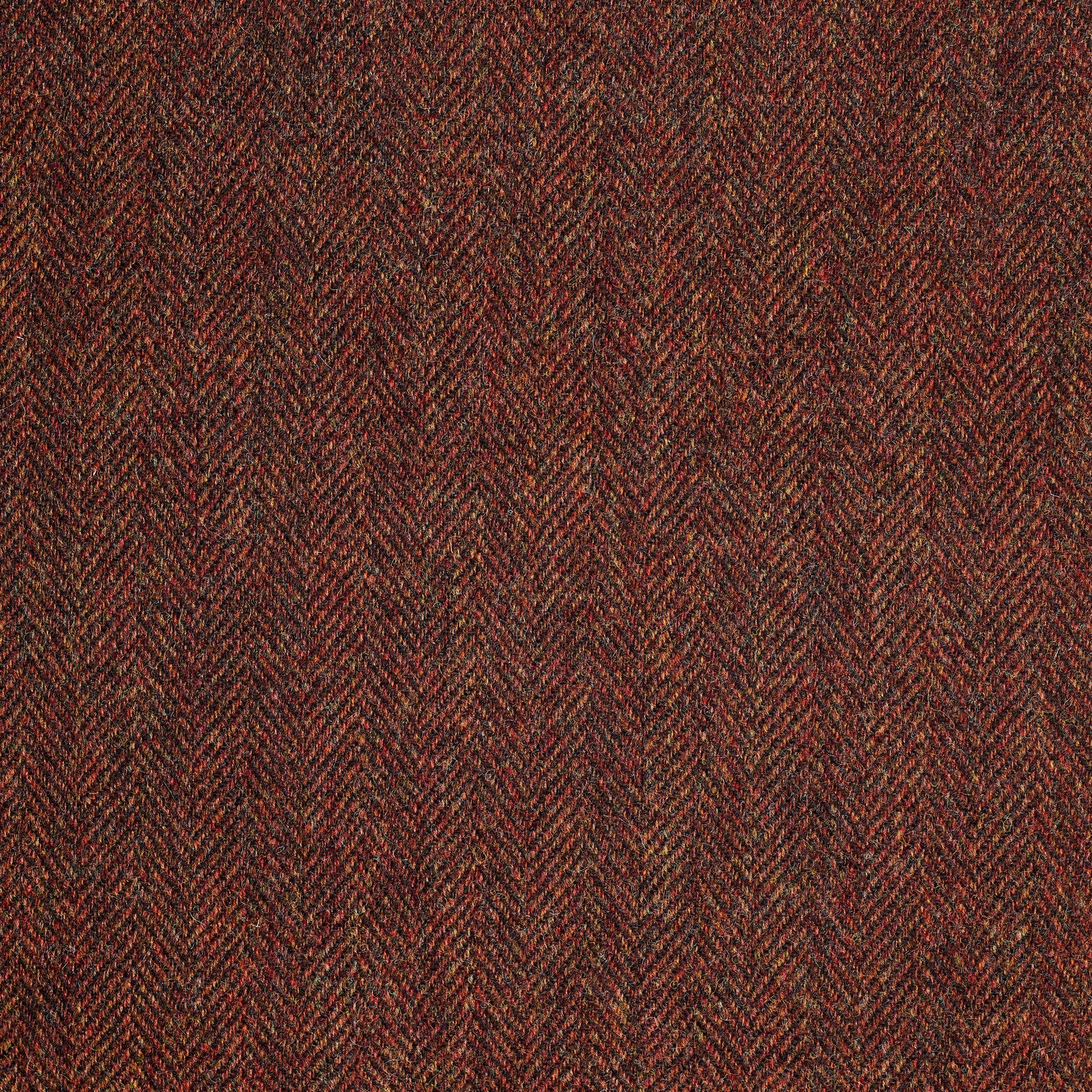 TD10 : Russet Herringbone Tweed – Fox Brothers & Co Ltd