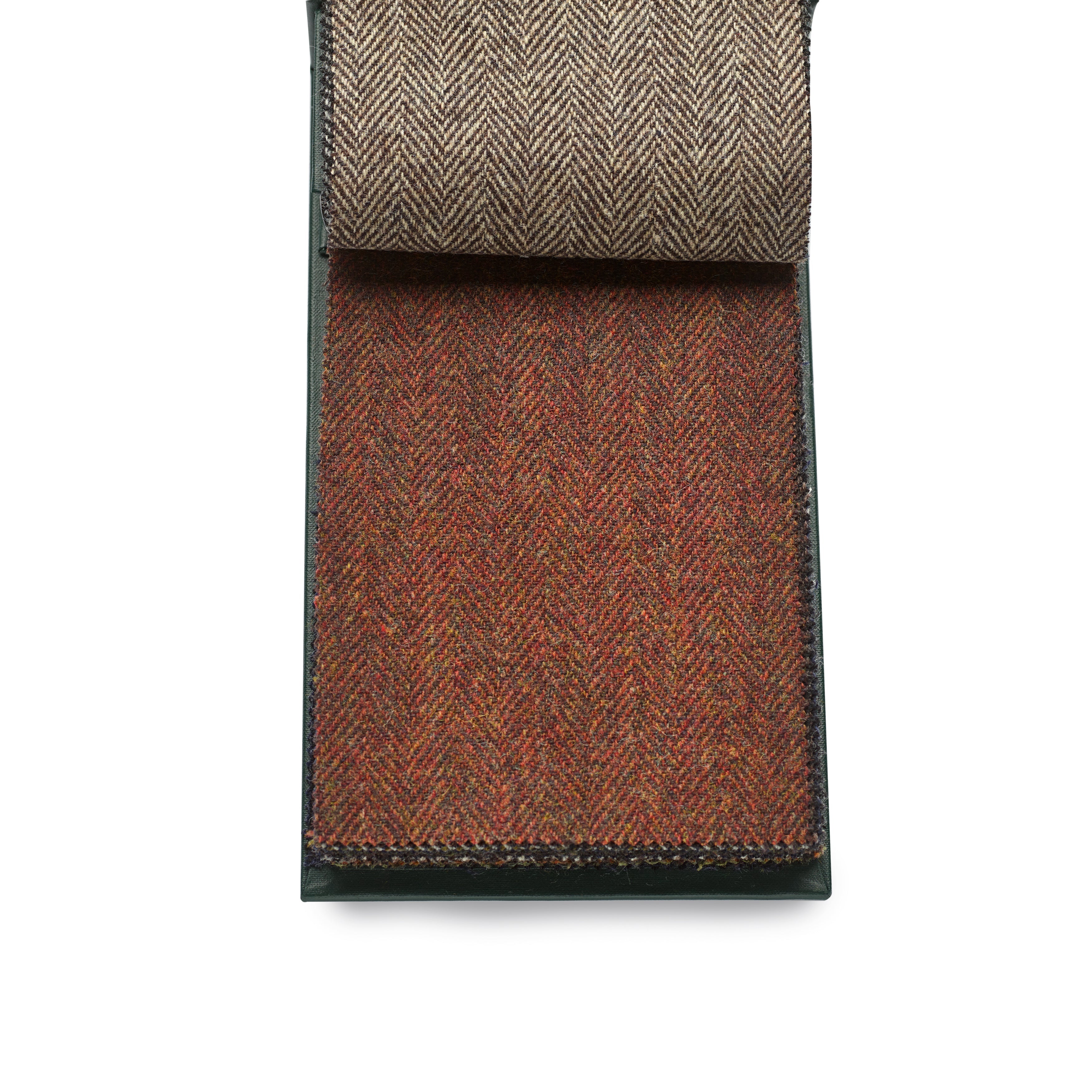 TD10 : Russet Herringbone Tweed – Fox Brothers & Co Ltd