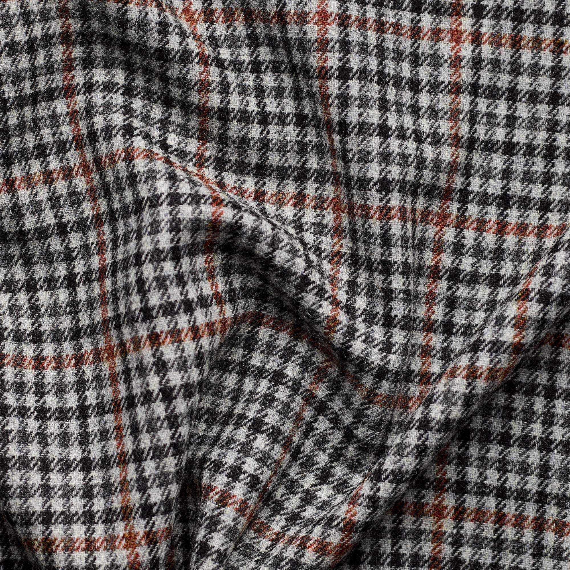 TD43 : Grey Gunclub Check with Copper – Fox Brothers & Co Ltd